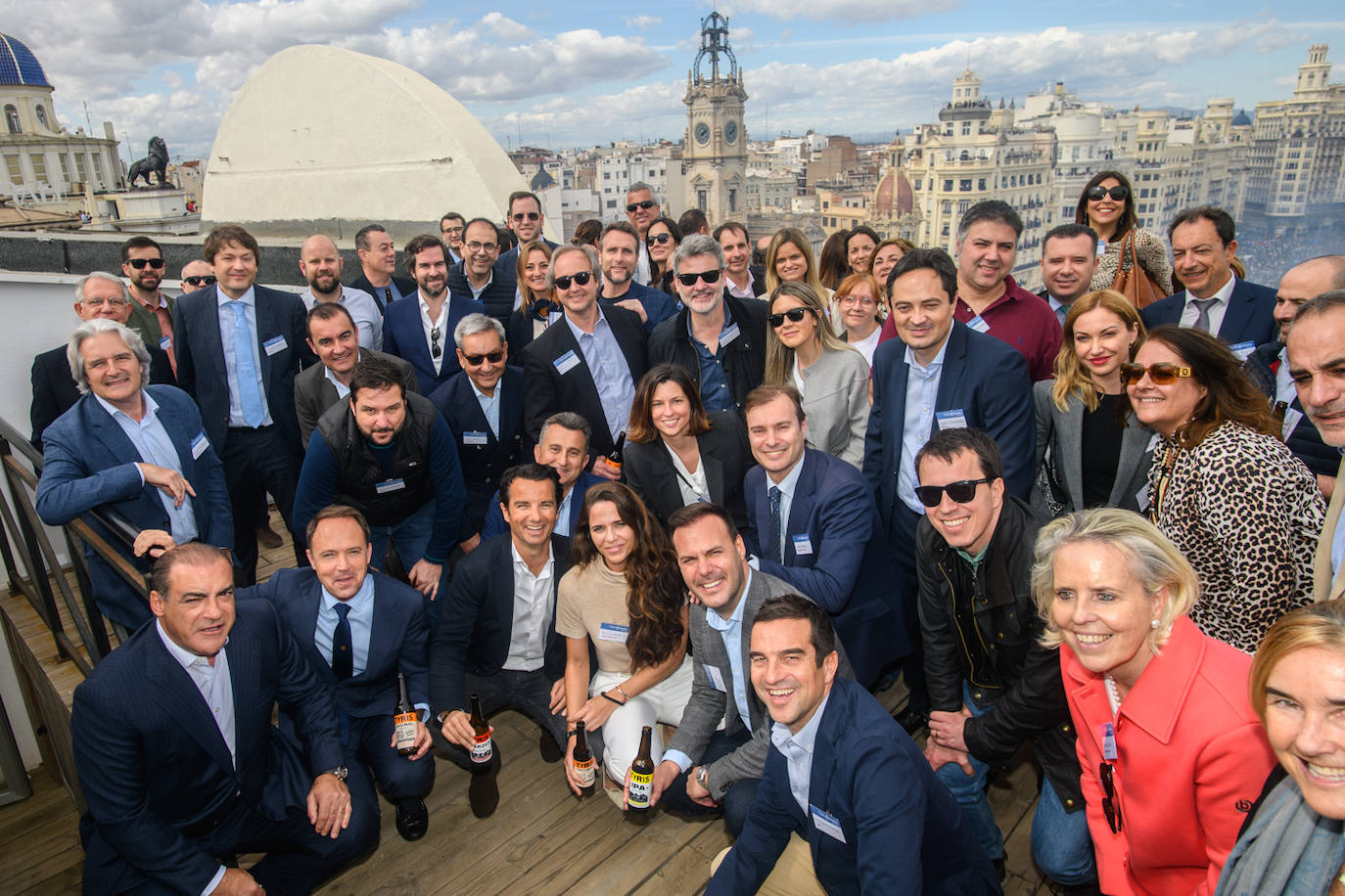 Quién ha visto la mascletà desde los balcones más VIP | Las Provincias